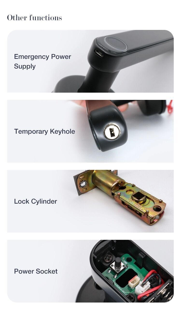 Buy Wholesale China Waterproof Smart Lock Wifi App Smart Door Lock ...