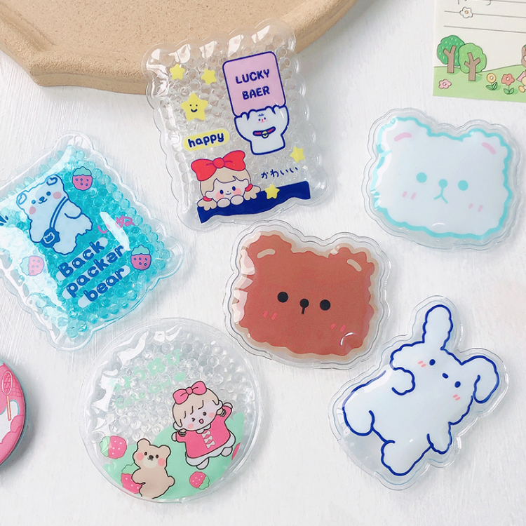 Buy Wholesale China Customize Shape Ice Pad Cute Round Ice Gel Pack ...