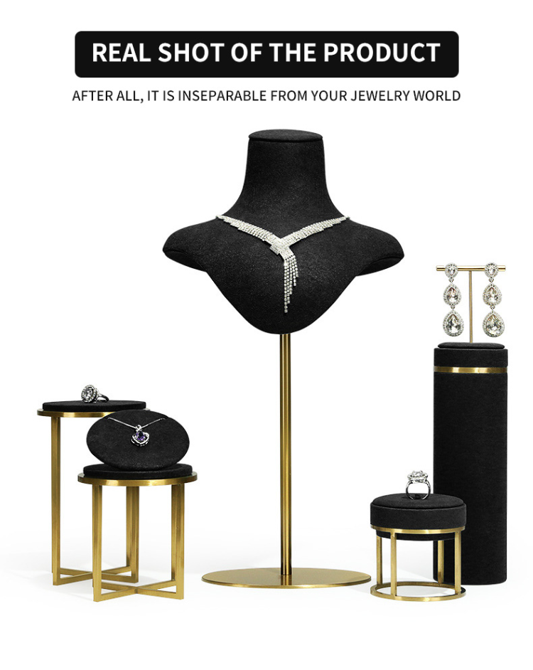 Bulk Buy China Wholesale Jourbon Microfiber Jewelry Display Stand ...