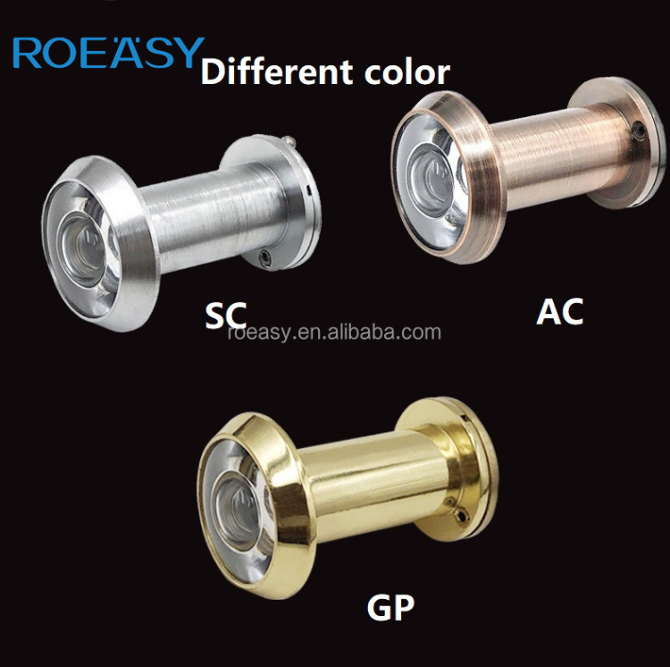 Buy Wholesale China Roeasy 200 Degree Brass Door Eye Viewer With Glass ...