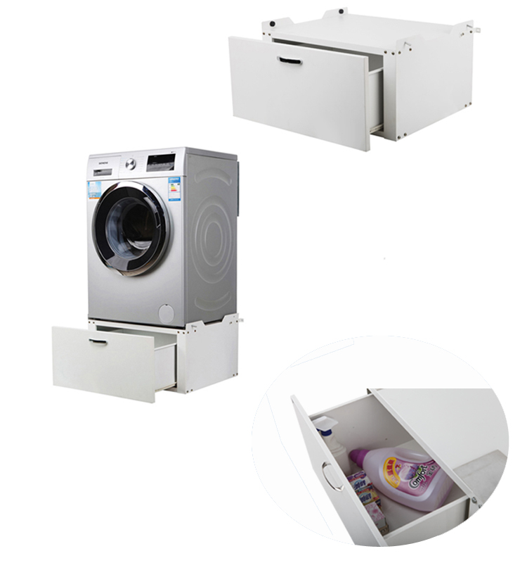 Buy Wholesale China White Steel Washing Machine Base Stand Cabinet With ...
