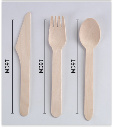 Buy Wholesale China High Quality Wooden Dinnerware Nature Utensils Non ...