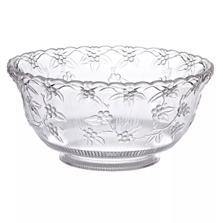 Buy Wholesale China Plastic Embossed Punch Bowl & Plastic Punch Bowl at ...