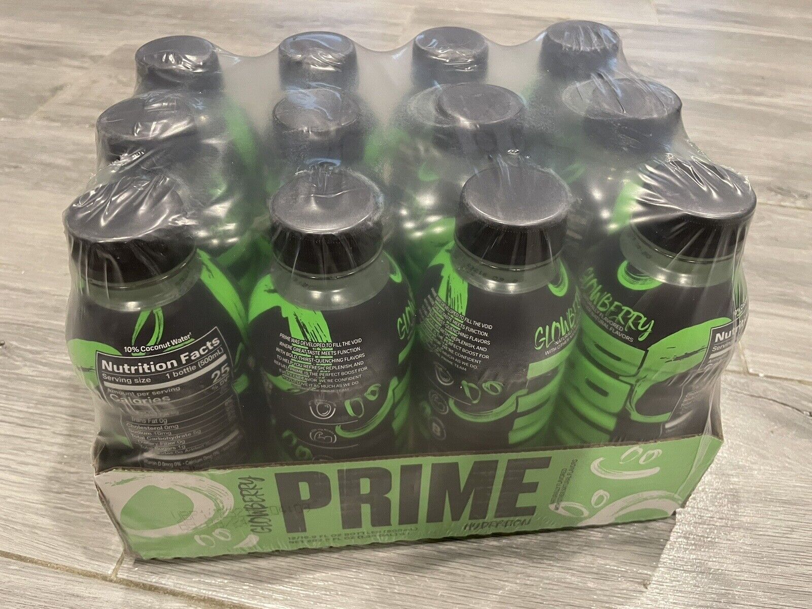 Buy Wholesale United States Prime Hydration Drink Glowberry 12 Pack 16. ...