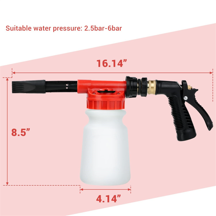 Buy Wholesale China Car Wash Soap Sprayer, 6 Levels Of Foam ...