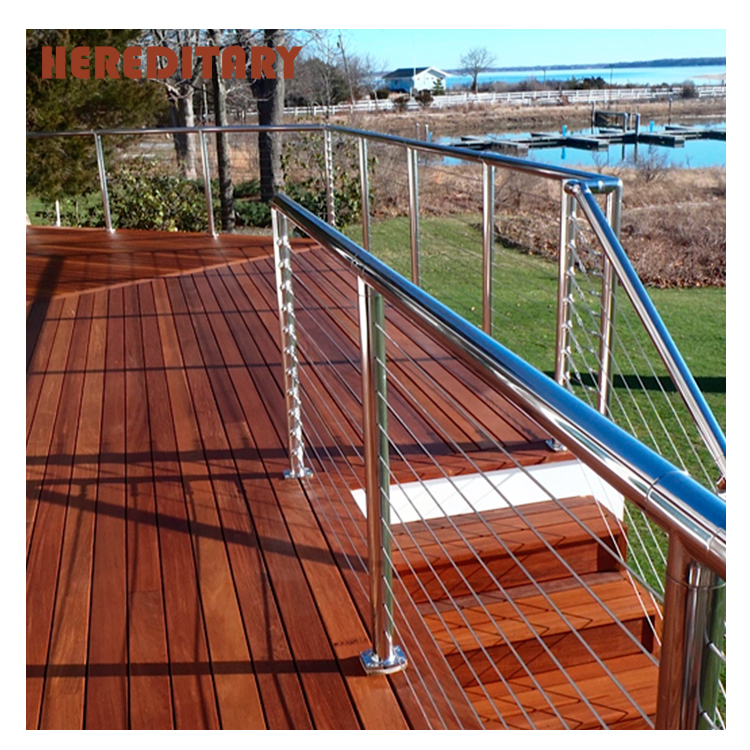 Prefabricated Stainless Steel Cable Railing Systems Match Cable Railing ...
