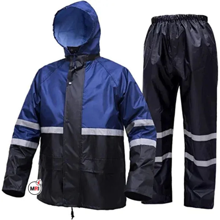 Reflective Outdoor Heavy Duty Raincoat Waterproof Breathable Jumpsuit ...