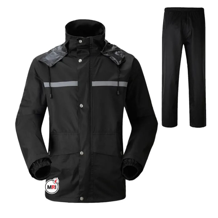 Reflective Outdoor Heavy Duty Raincoat Waterproof Breathable Jumpsuit ...
