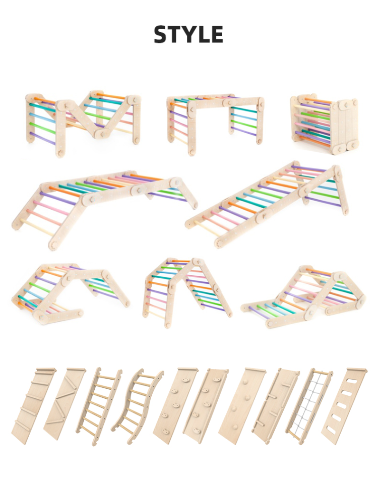 Buy Wholesale China Wooden Foldable Montessori Pickler Triangle ...