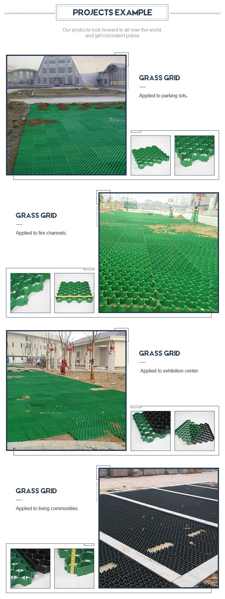 Hot Sale Plastic Paver Grid Paving Grid For Parking Plastic Driveway ...