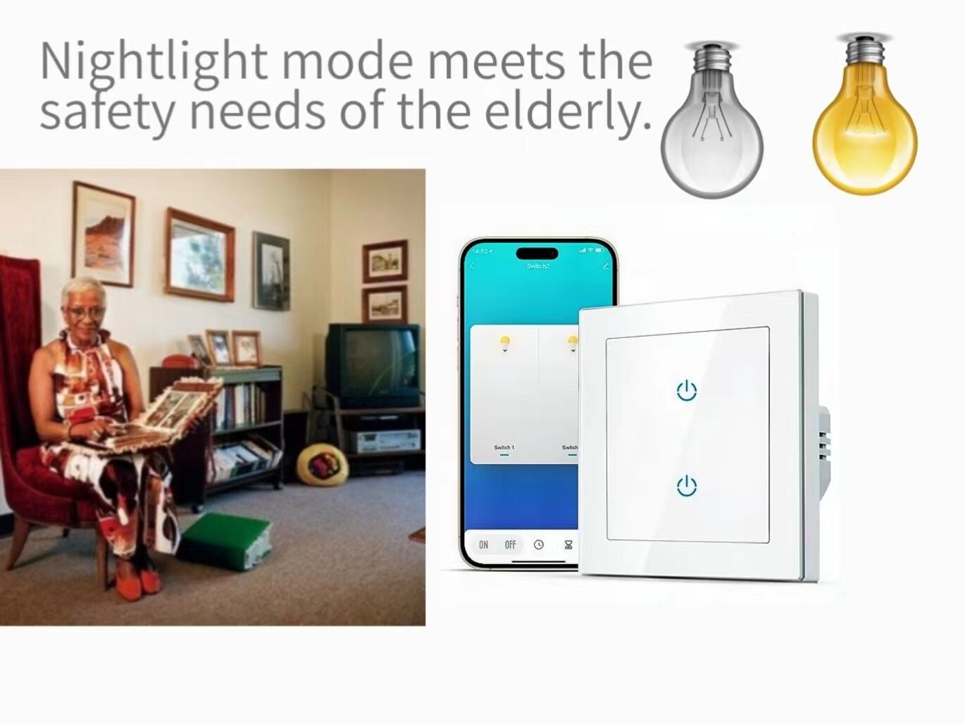 Alexa Wifi Light Switch, Currysmarter Smart Light Switch For Alexa And ...