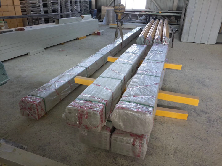 Fiberglass Structural Framing Frp Straight Ladders Yellow Handrail Frp ...