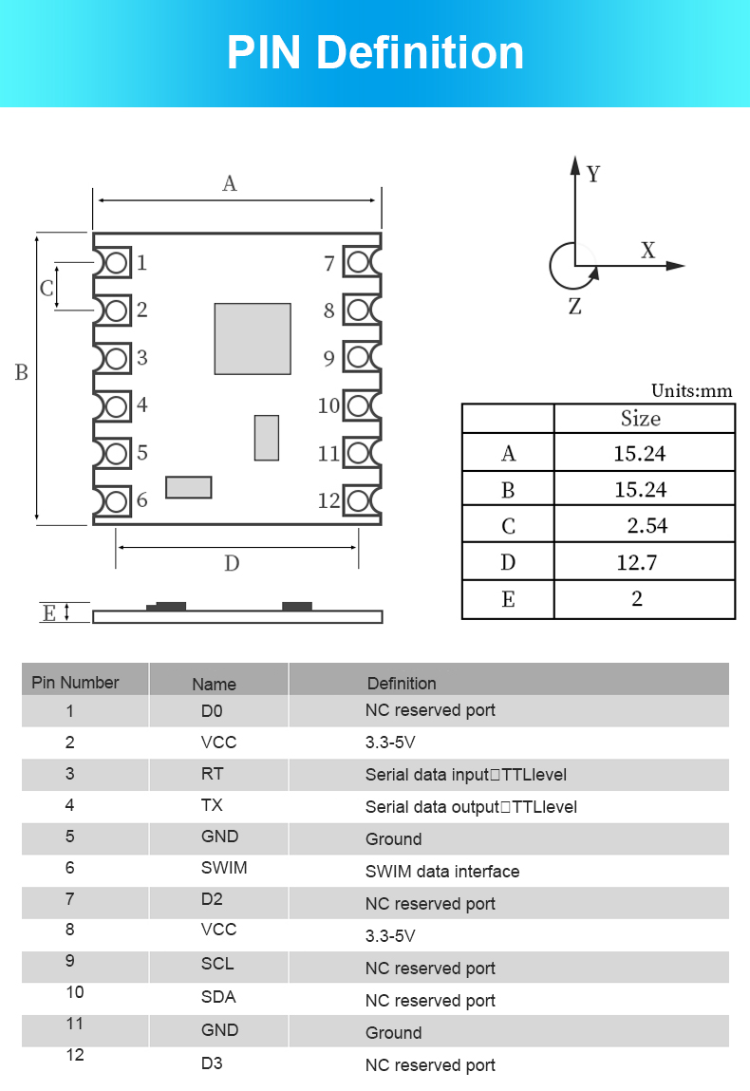 Superior-stbility 6 Axis Accelerometer Vibration Sensor Gyroscope Wt61 ...