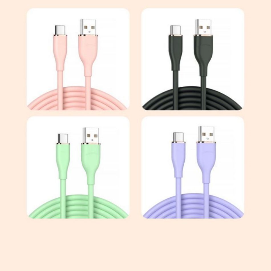 Hot Sales 66w Liquid Silicon Data Cable Pd Fast Charging Data Cable Usb ...