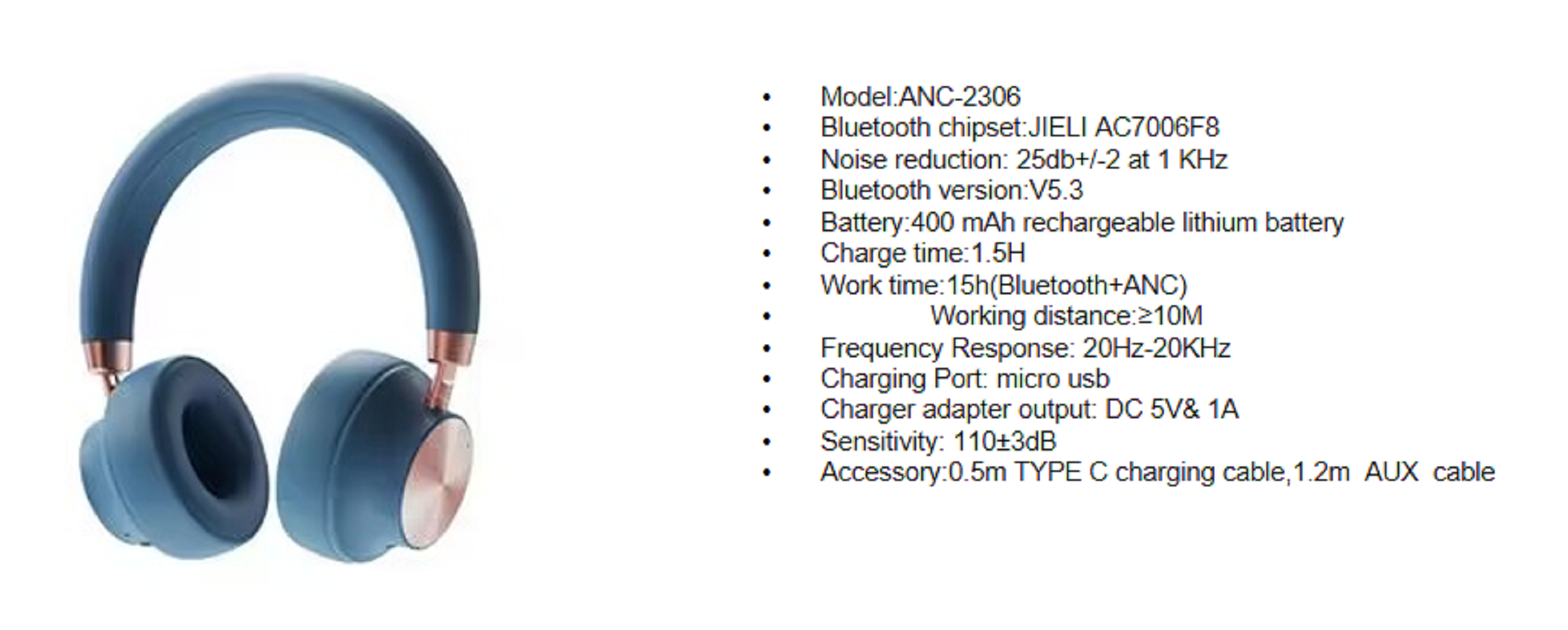 Buy Wholesale China 2023 New Anc Bluetooth Headphone With Good Sound ...