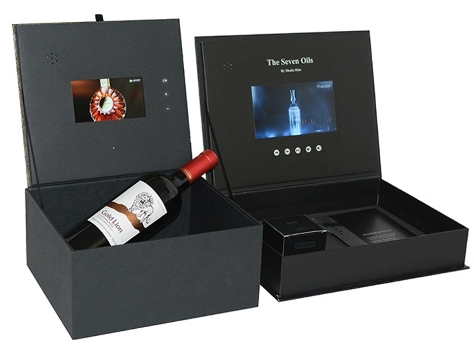 Custom Video Brochure Box Lcd Video Gift Box - China Wholesale Lcd ...