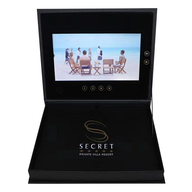 Custom Video Brochure Box Lcd Video Gift Box - China Wholesale Lcd ...