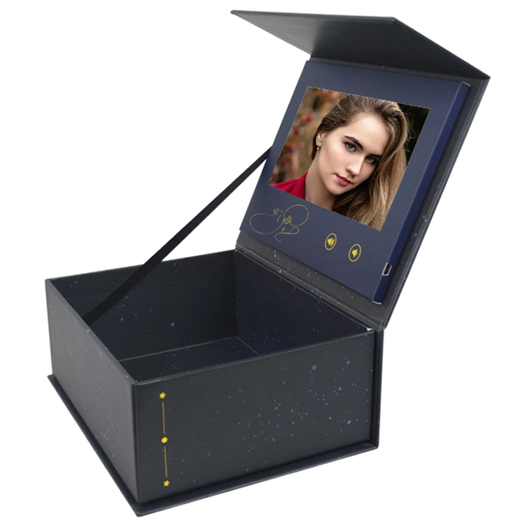 Custom Video Brochure Box Lcd Video Gift Box - China Wholesale Lcd ...