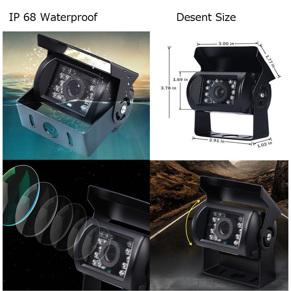 Bulk Buy China Wholesale Podofo 7" Split Screen Quad Monitor 2x Reverse ...