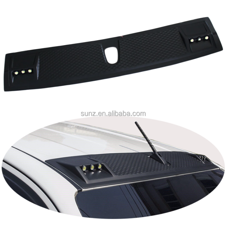 Hilux Revo Front Roof Spoiler With Drl Led Light Body Kit Accessories ...