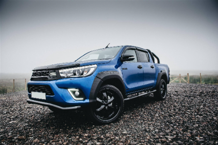 Hilux Revo Front Roof Spoiler With Drl Led Light Body Kit Accessories ...