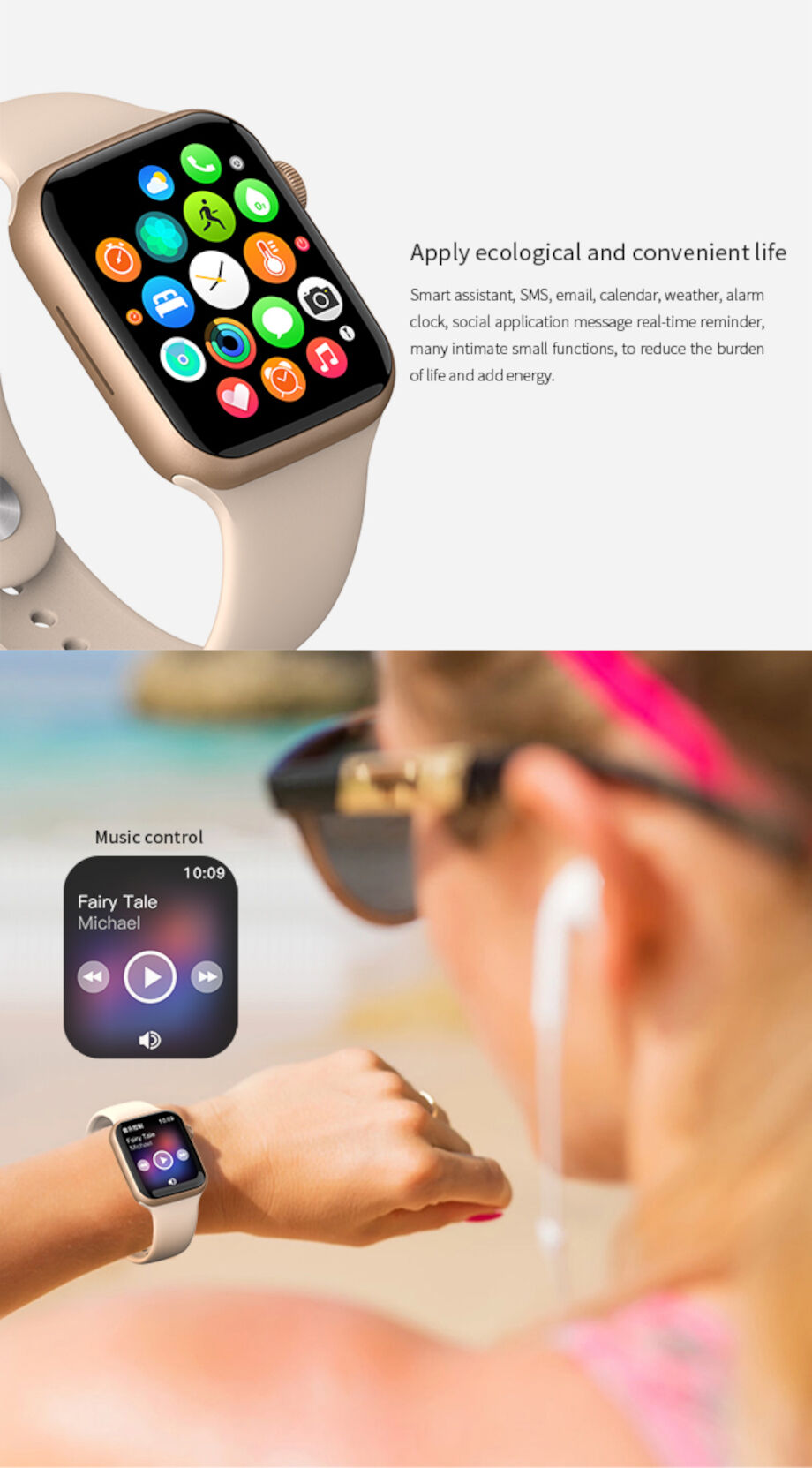 Buy Wholesale China Zwear Ce Fcc Smart Watch Zl38 230mah Big Battery ...