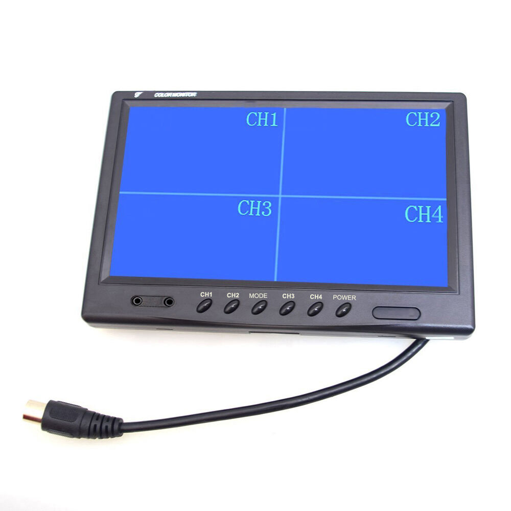 Buy Wholesale China Podofo 9'' Quad Split Monitor Car Rear View Camera ...