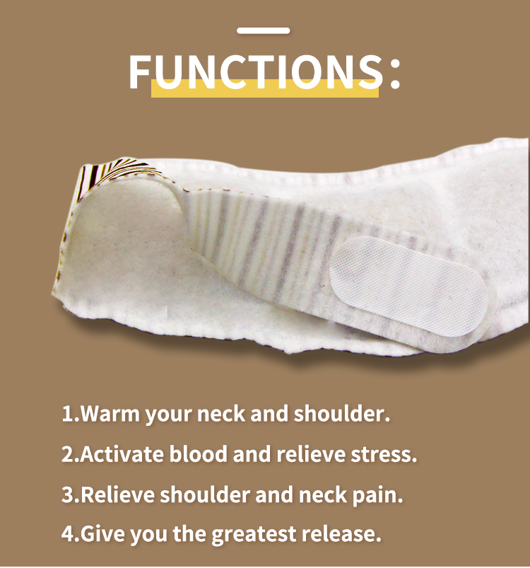 Wearable Heating Pad Heat Therapy Patches For Neck Heat Wraps For Neck ...