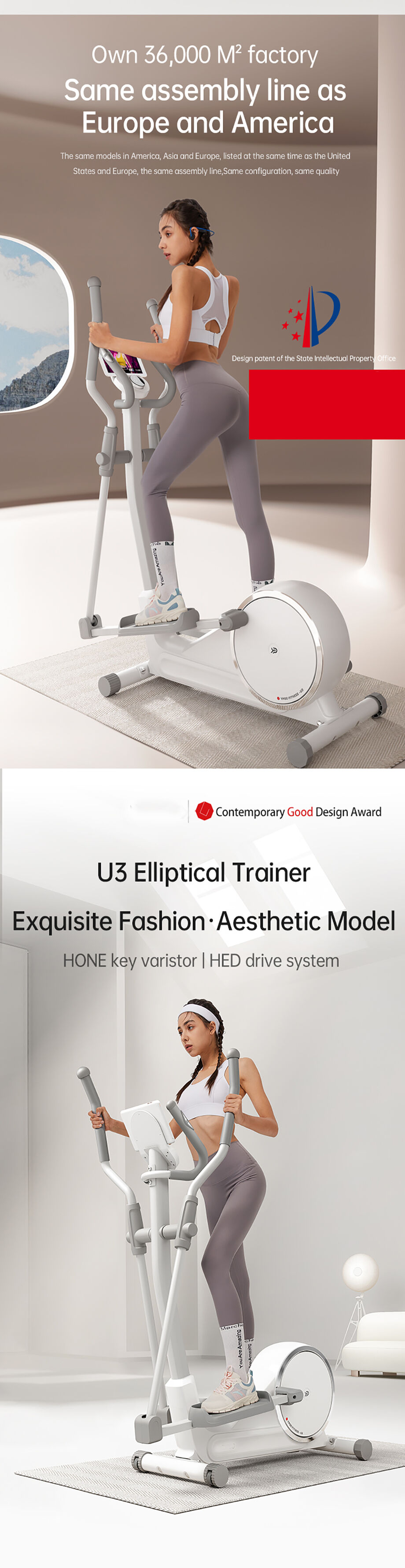 Buy Wholesale China Wholesale Factory Fitness Elliptical Trainer ...