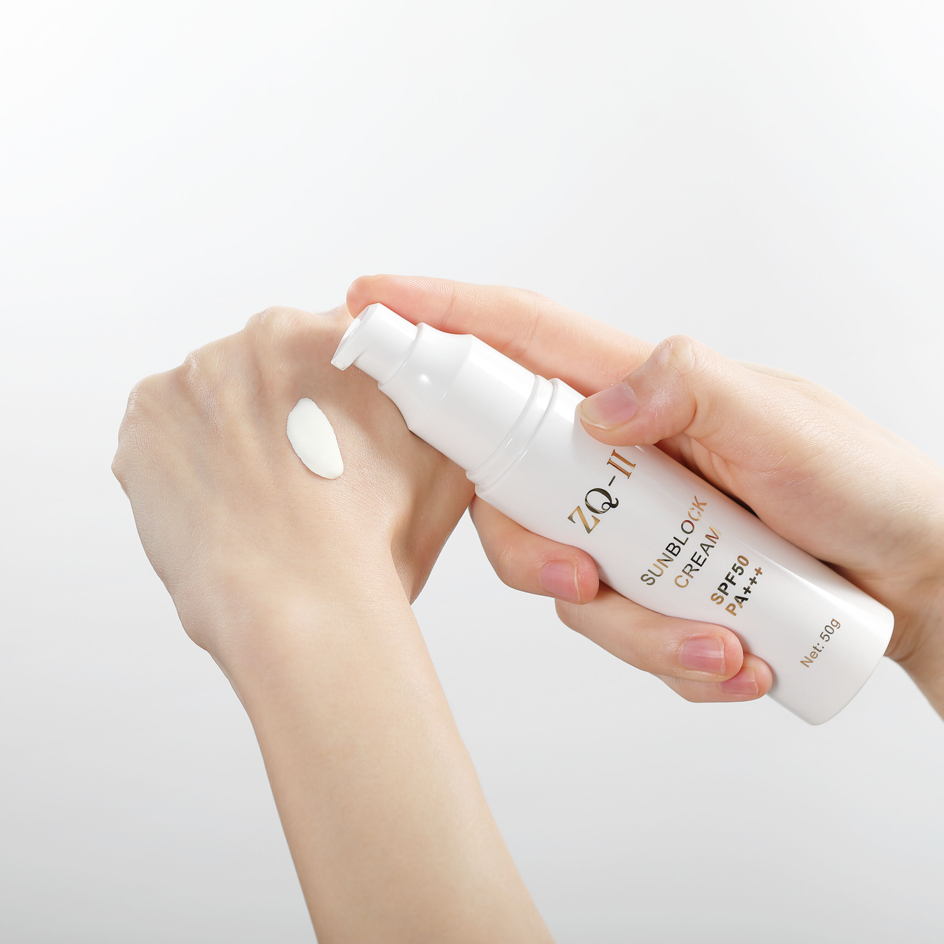 Buy Wholesale China Zq-ii 50ml Spf50 Pa+++ Daily Sunscreen Cream Non ...
