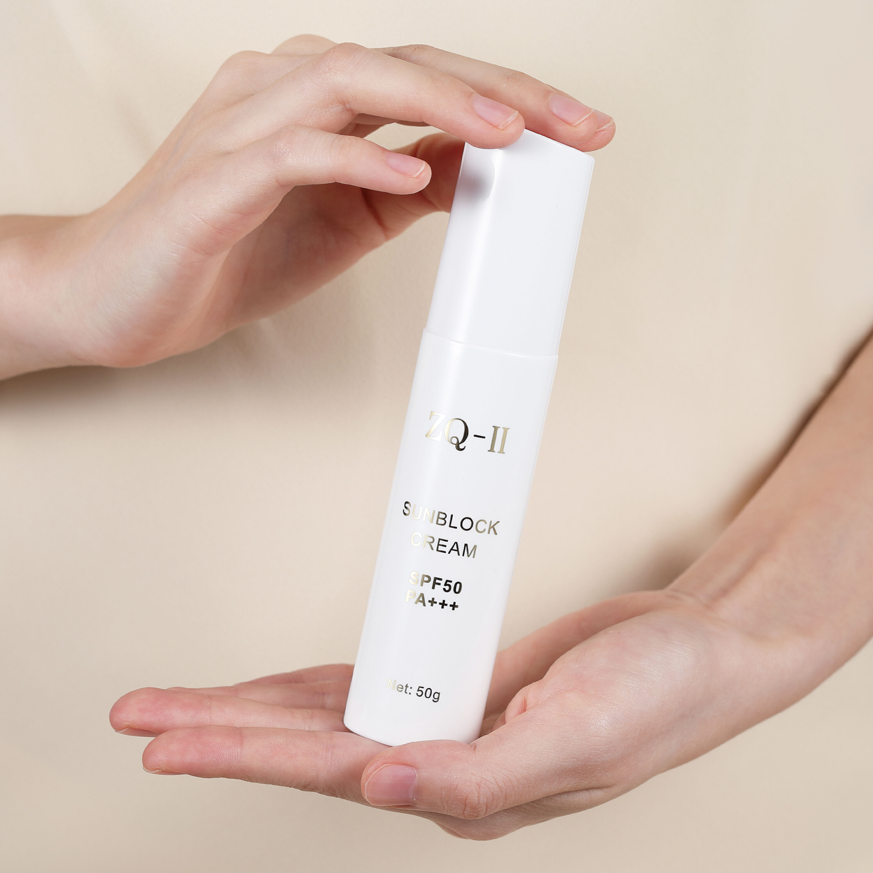 Buy Wholesale China Zq-ii 50ml Spf50 Pa+++ Daily Sunscreen Cream Non ...