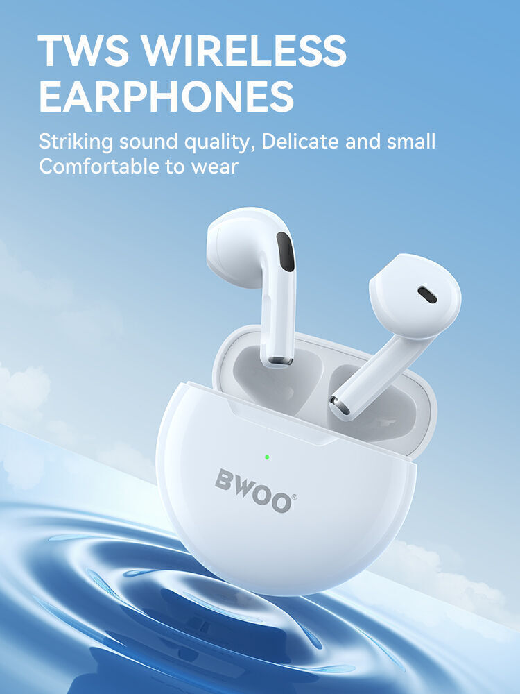 Bwoo New Arrival Ipx5 Waterproof Wireless Earphones Bluetooth 5.1 High ...