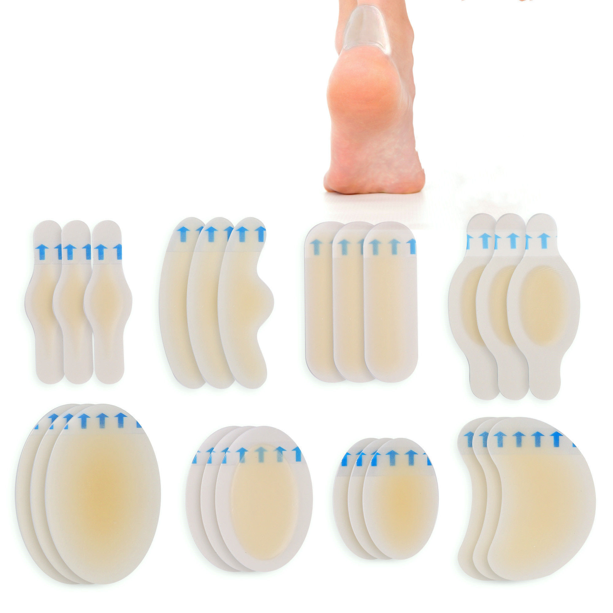Hydrocolloid Heel Foot Blister Plaster - China Wholesale Foot Blister ...