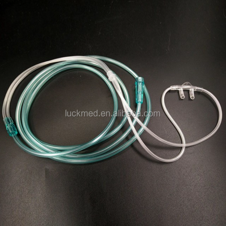 Medical Pvc Oxygen Nasal Prong Nasal Oxygen Cannula - China Wholesale ...