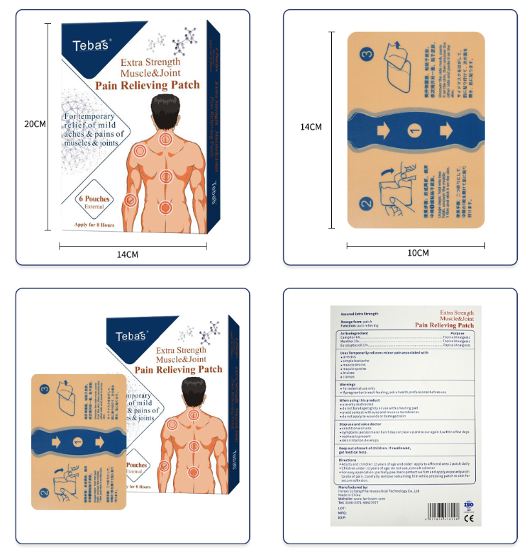 Buy China Wholesale Chinese Transdermal Herbal Capsicum Pain Relief ...