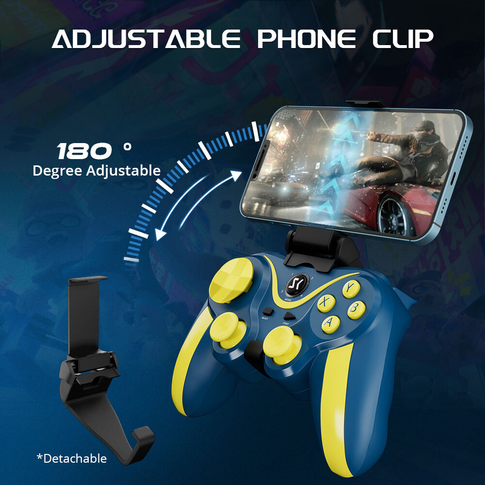 Buy Wholesale China Wireless Controller Gamepad Pc Double Vibration Bt3 ...