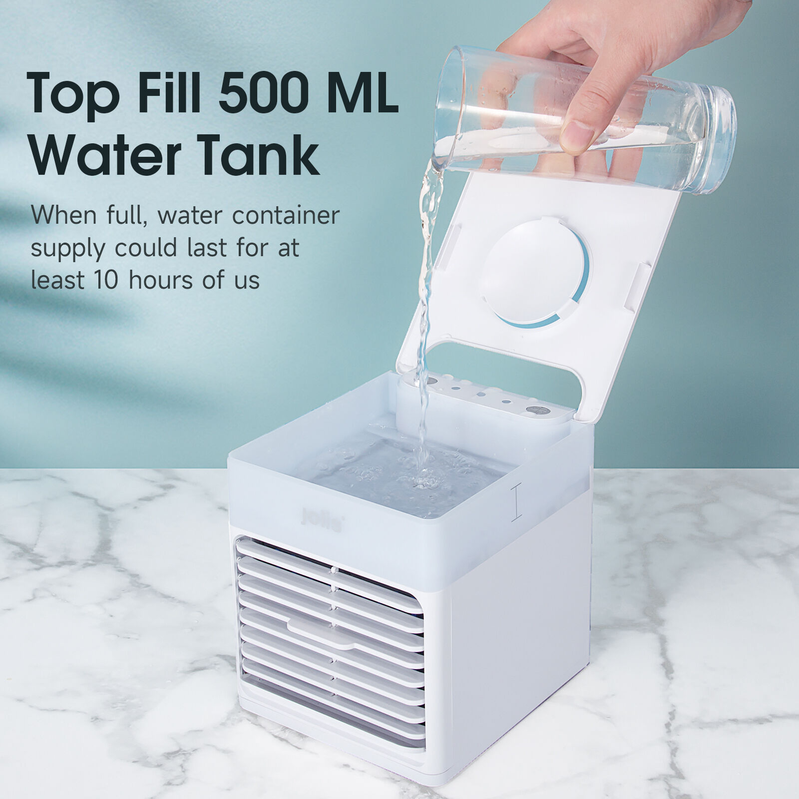 New Multiple Colors Usb Mini Desk Air Cooling Fan, Portable Air ...