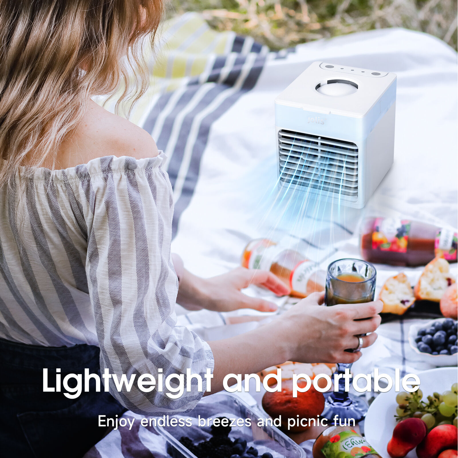 New Multiple Colors Usb Mini Desk Air Cooling Fan, Portable Air ...