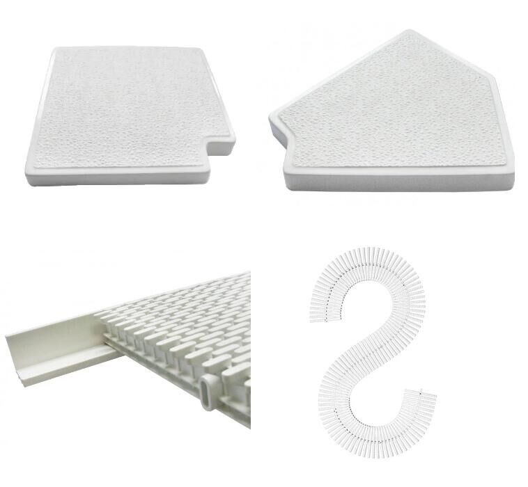 Buy Wholesale China 30cm Turn Corner 90 Grille Corner Grating Plastic ...