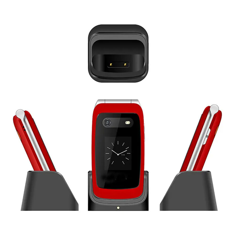 2.4 Inch Mini Mobile Phone Big Button 4g Lte Flip Feature Phone - China ...