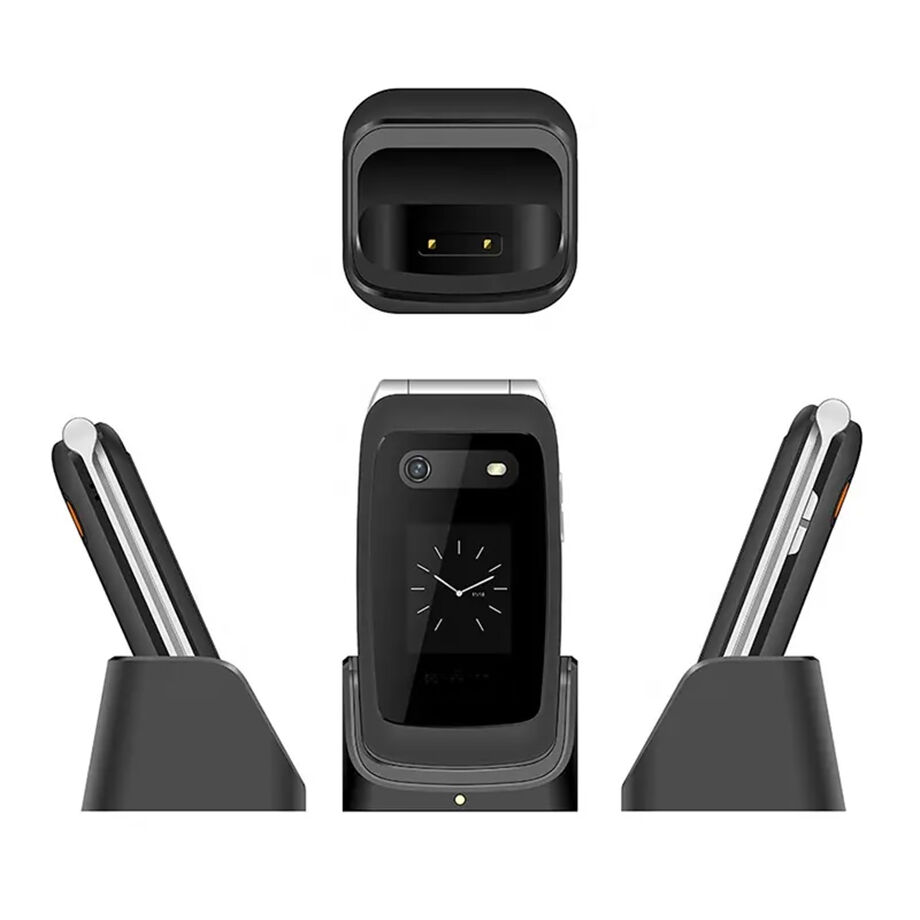 V202t 4g Flip Style Phone, 2.4 Inch Unisoc T107 Cat.1, Sos, Fm, Dual ...