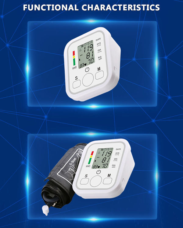 Buy Wholesale China Electronic Home Digital Blood Pressure Monitors ...