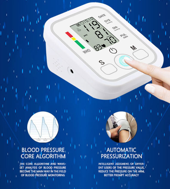 Buy Wholesale China Electronic Home Digital Blood Pressure Monitors ...