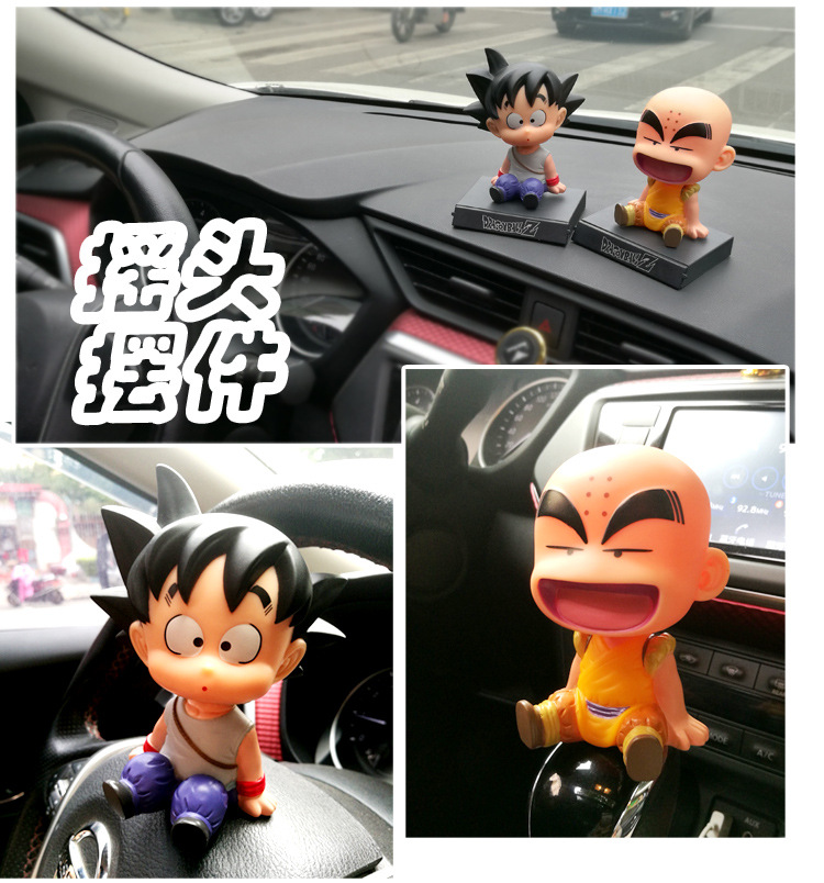 Anime Dbz Bobble Head Figure Vegeta Shake Head Figure Doll Goku Dragon ...