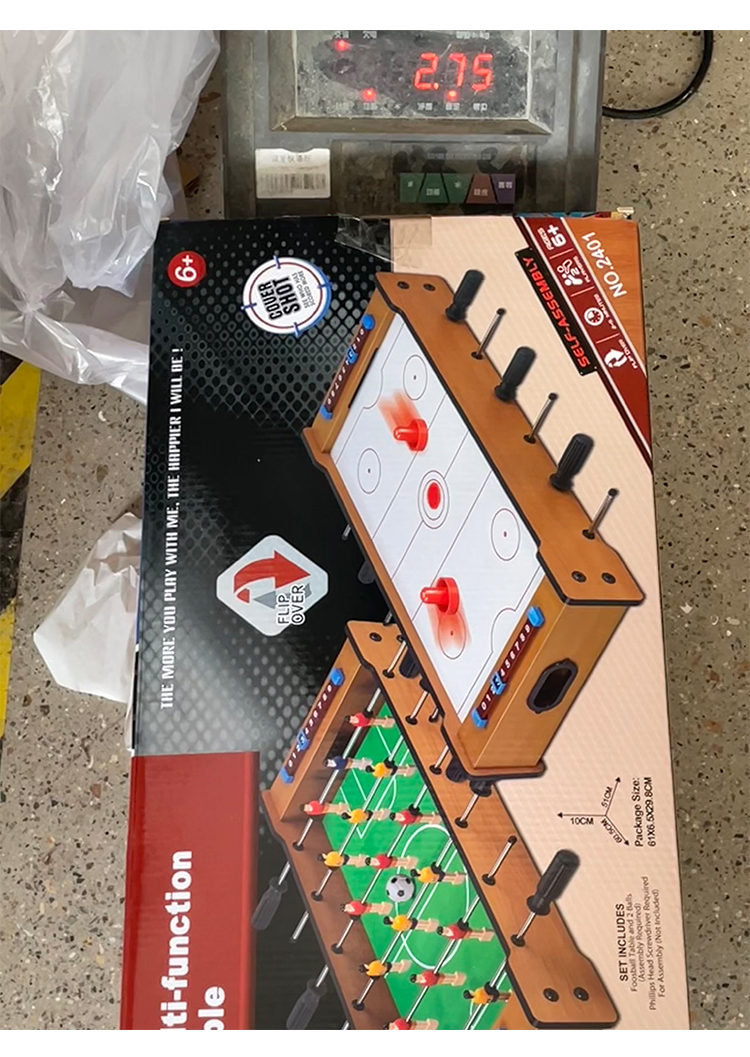 New Style 2 In 1 Ball Table Foosball & Hockey Tabletop Ball Games ...