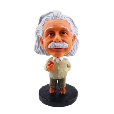 Custom Einstein Bobblehead Toy Figurine Resin Crafts Bobble Head ...