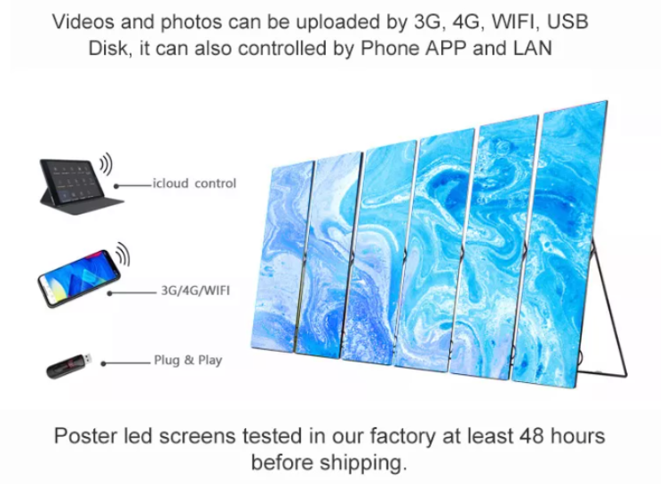 Buy Wholesale China Esetcl Screen Poster Display Led Outdoor Tv Sign ...