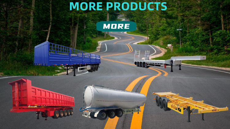 Factories Flatbed Container Trailer Truck Customized Low Bed Truck ...