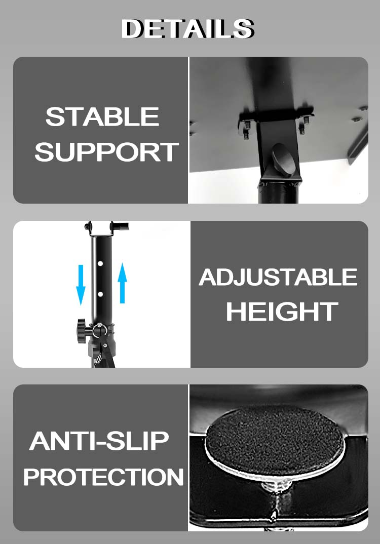 Usa In Stock Wholseal Monitor-speaker-stand Adjustable Modern Metal ...