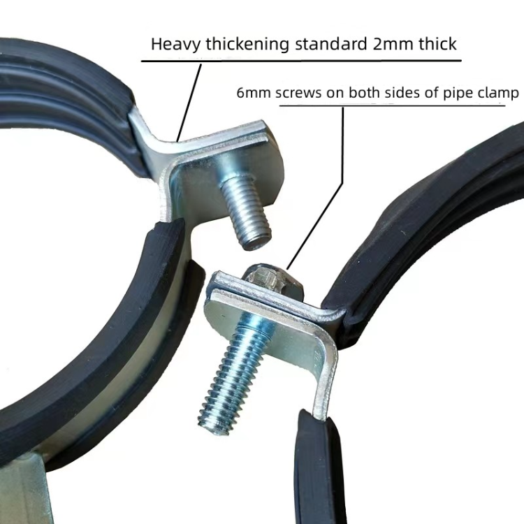 High-quality Wholesale Pipe Clamp Iron Nail Clip Clamps Hdpe Ppr Pvc ...